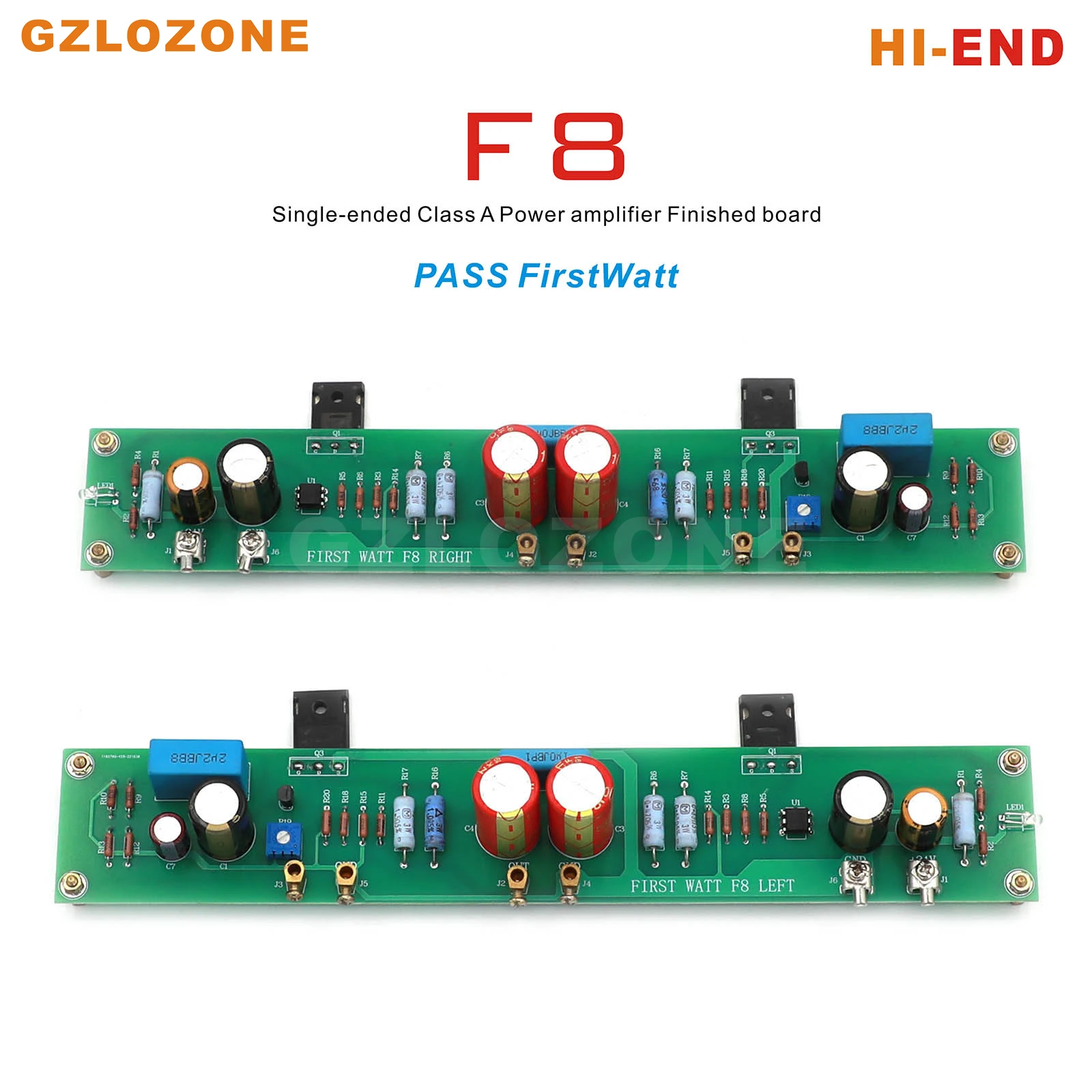1-Pair-PASS-FirstWatt-F8-Single-ended-Class-A-Power-Amplifier-Finished ...