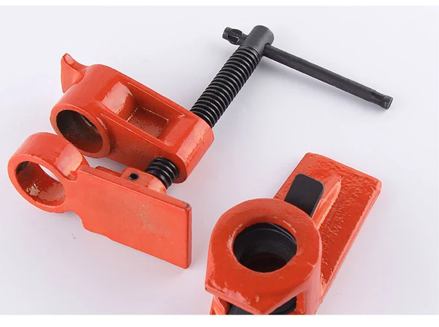 Women's Lace Collar Top 6-Pack 3/4" Pipe Clamps With Feet - Heavy Duty ...