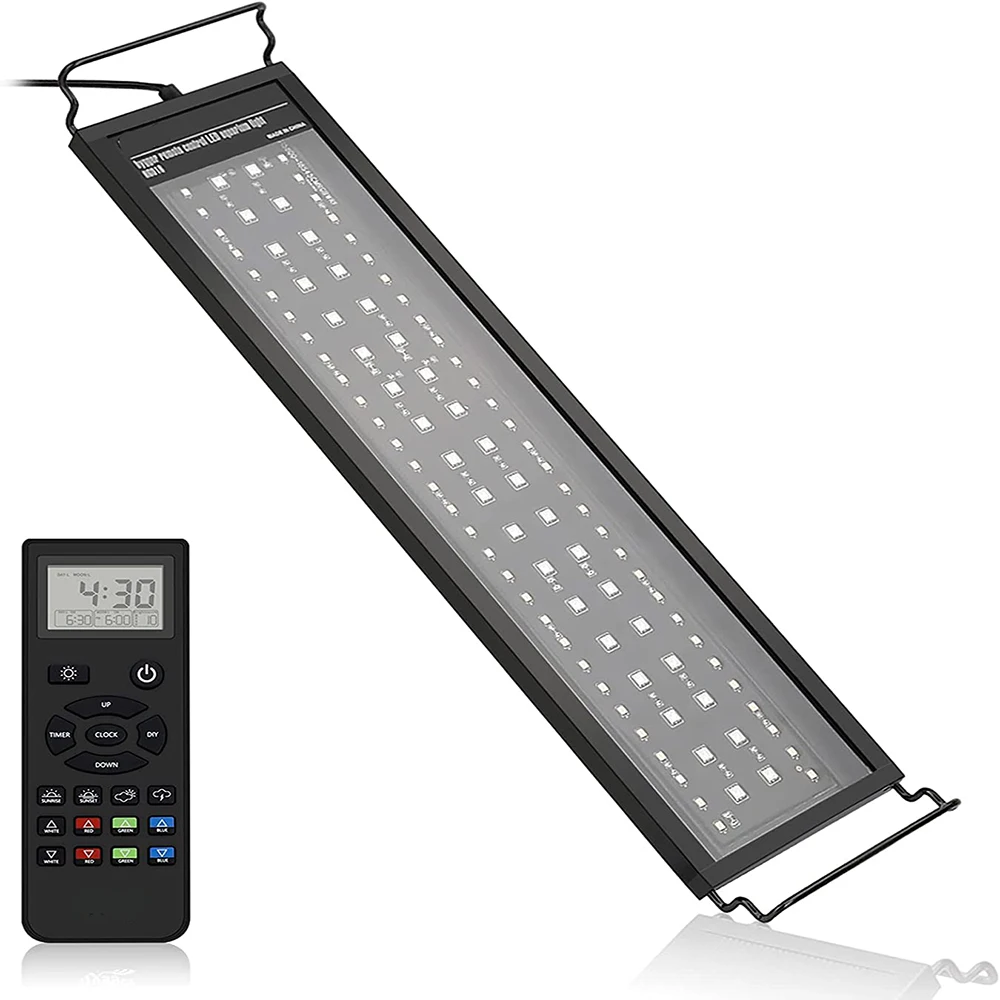 Aquarium Led Lamp 120cm Remote Control | Aquarium Light 120cm Remote ...