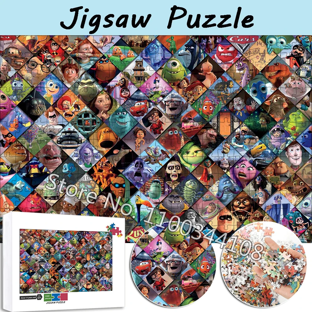 300-500-1000-Pieces-Disney-Film-Collection-Jigsaw-Puzzles-Pixar ...
