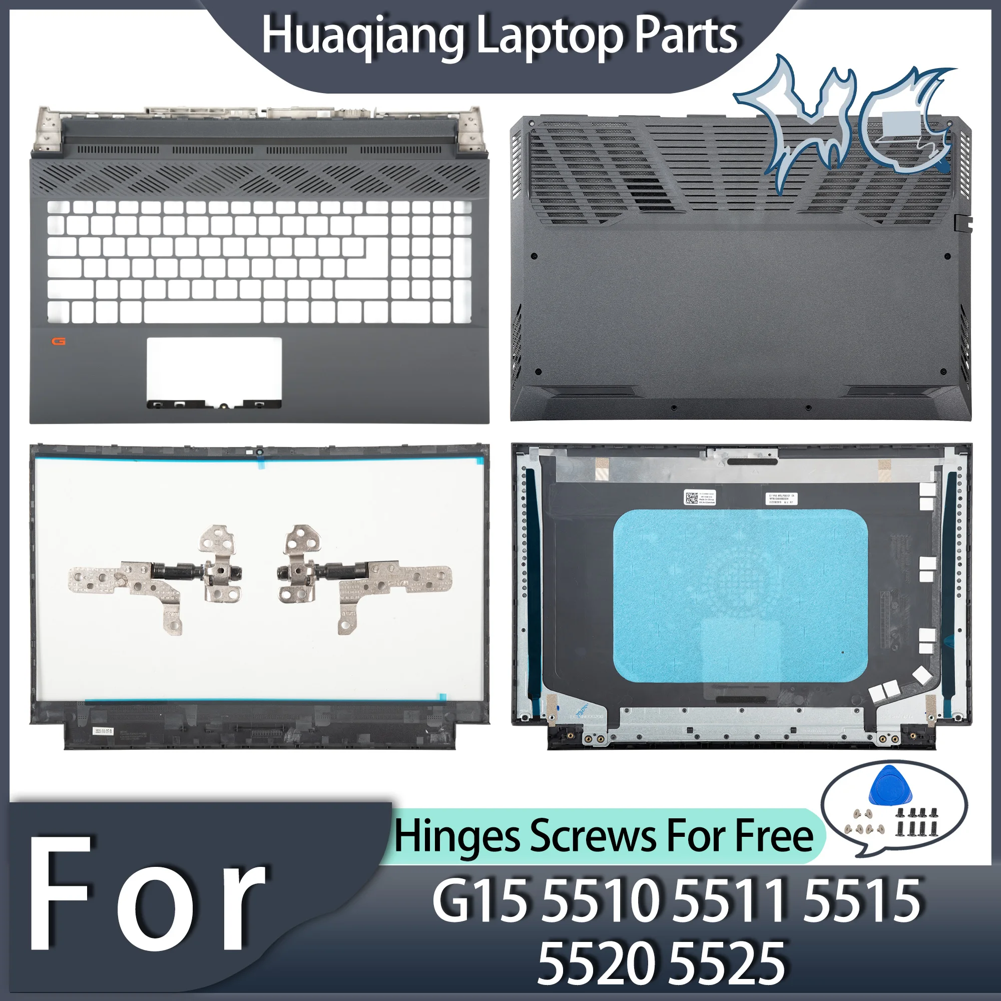 Laptop-Housing-For-G15-5510-5511-5515-5520-5525-LCD-Back-Cover-Bezel ...