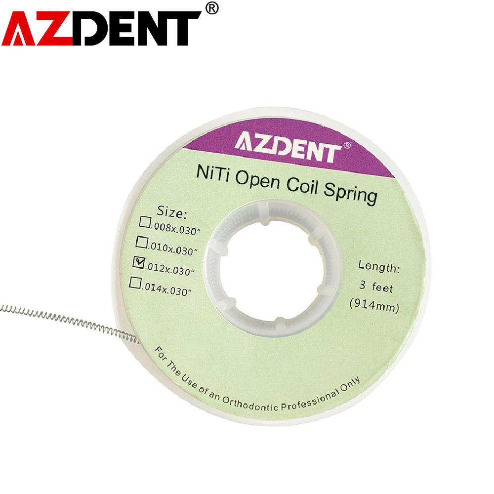 1 Pc Azdent Dental Orthodontic Niti Open Coil Springs Size 012*030 ...