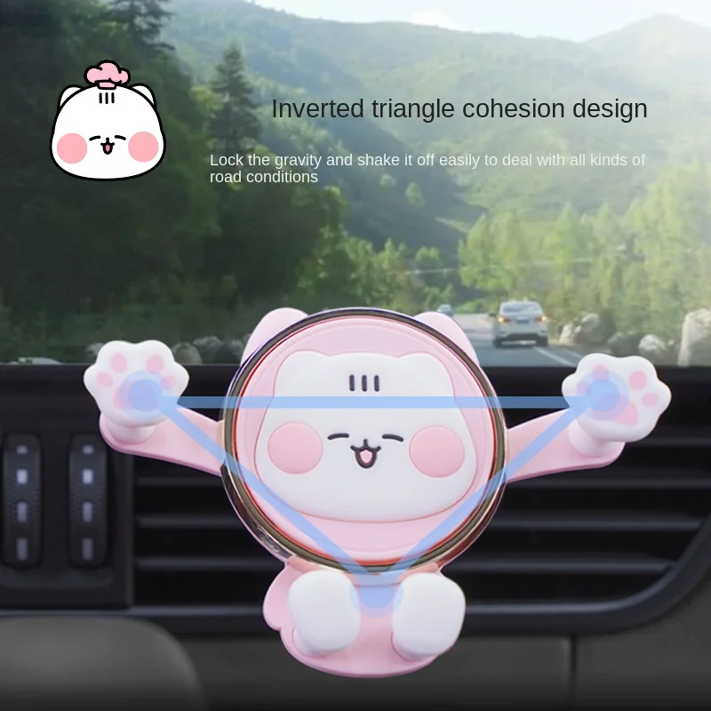 Cartoon-Universal-Car-Bracket-New-Cute-Girls-Cell-Phone-GPS-Fixed ...