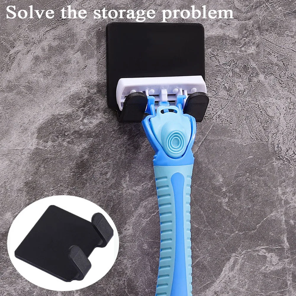 4-6-4-7cm-Adhesive-Razor-Holder-Wall-Mounted-Bathroom-For-Shower-Hook ...