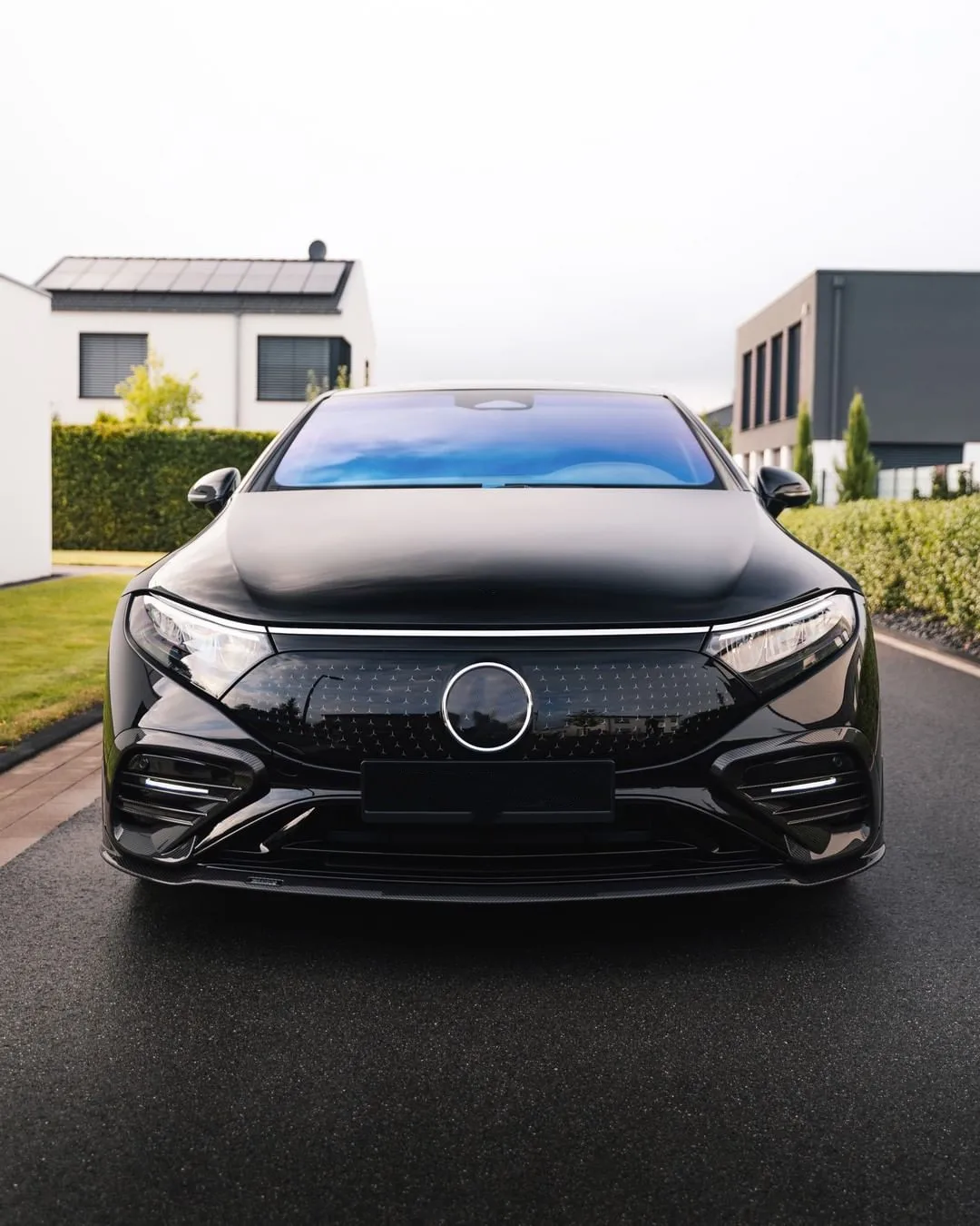 for-Mercedes-Benz-EQE-Carbon-fiber-body-kit-EQE-Carbon-fiber-front-lip ...