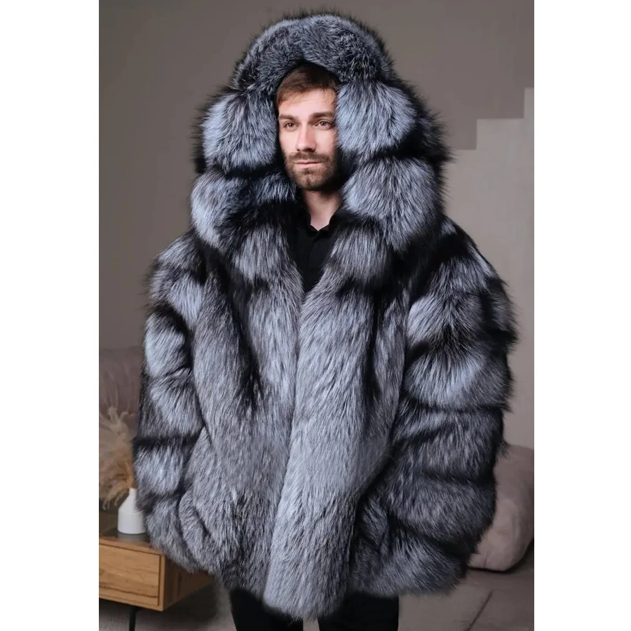 Mens-Real-Fur-Coat-Natural-Fox-Fur-Black-Color-Men-s-Winter-Jacket ...
