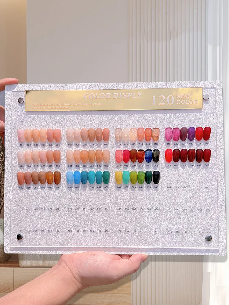 False-Nail-Tips-Color-Card-Display-Shelf-Acrylic-Nail-Art-Sample-Stand ...