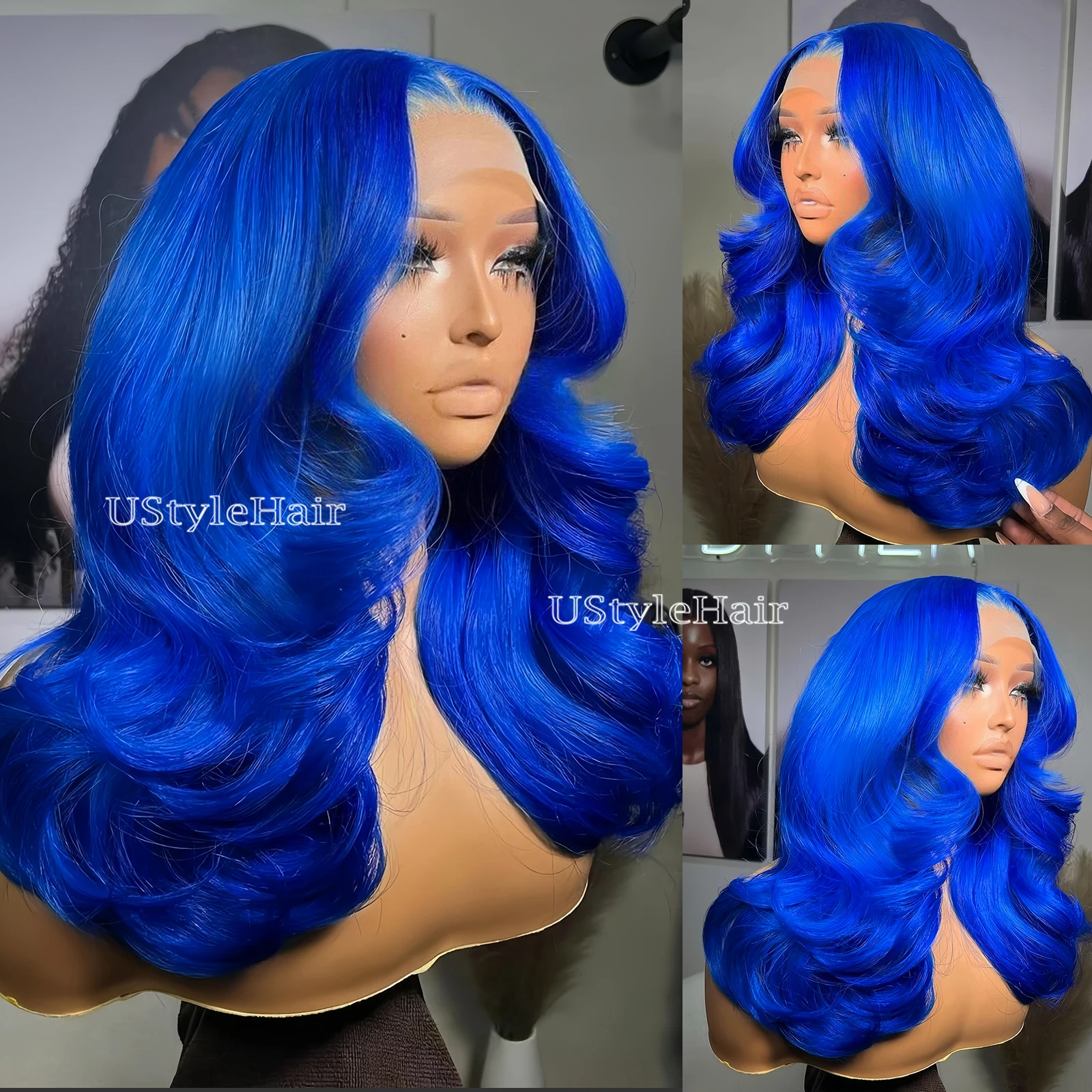 Peluca Pelo Azul: La Mejor Opción para un Cambio de Estilo Atrevido y ...