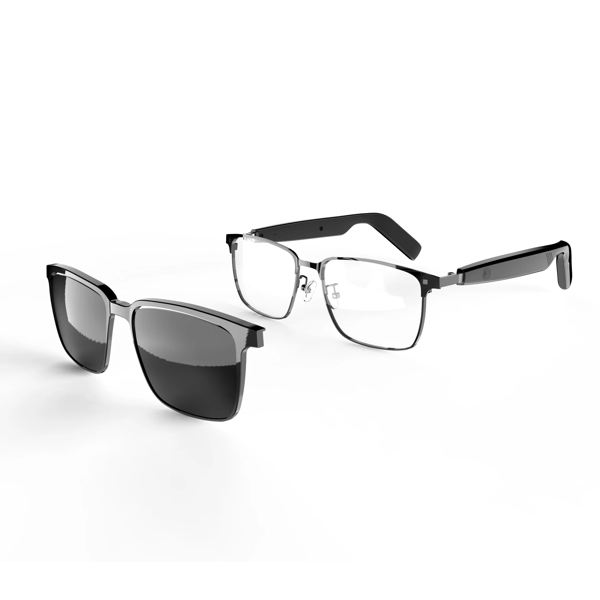 SG-20 Pro TWS 2-in-1 Smart Bluetooth Glasses - Convertible Sunglasses ...