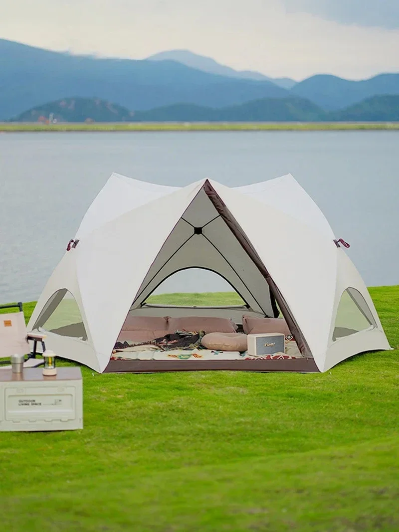 Air Tent Camping Single 3 4 One Bedroom Fiberglass None Tents Tents ...