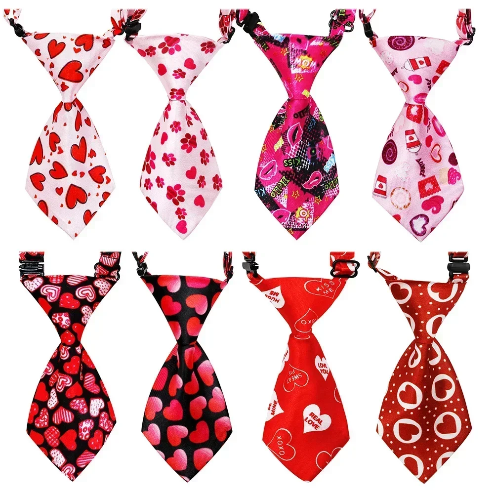 30-50-100pcs-Dog-Neckties-For-Valentine-s-Day-Dogs-Bowties-Tie-Small ...