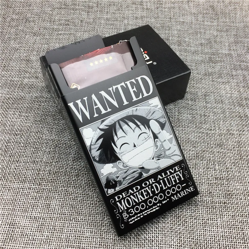 NEW-One-Piece-Creative-Cool-Special-Cigarette-Case-Monkey-D-Luffy-Zoro ...