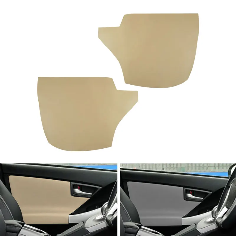 Car-Styling-Microfiber-Leather-Front-Door-Armrest-Panel-Cover-Trim-For ...