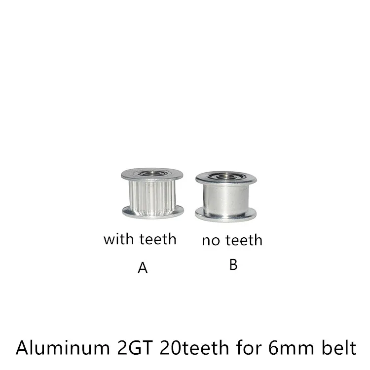2GT-pulley-H-type-wheel-driven-perlin-idler-GT2-timing-20-teeth-bore ...