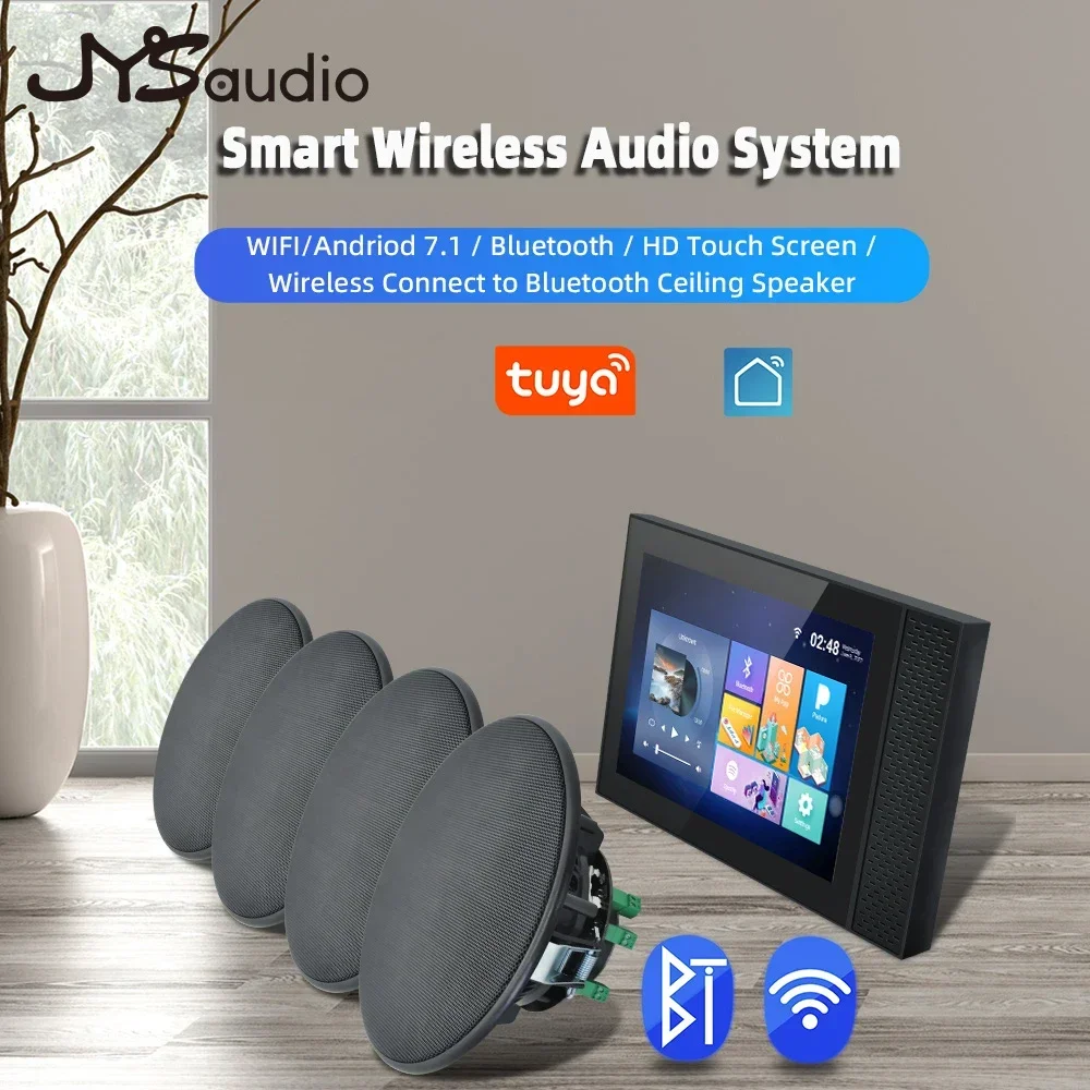 Audio-Set-Smart-Home-Theater-TUYA-Wall-Sound-Amplifier-WiFi-Touch ...