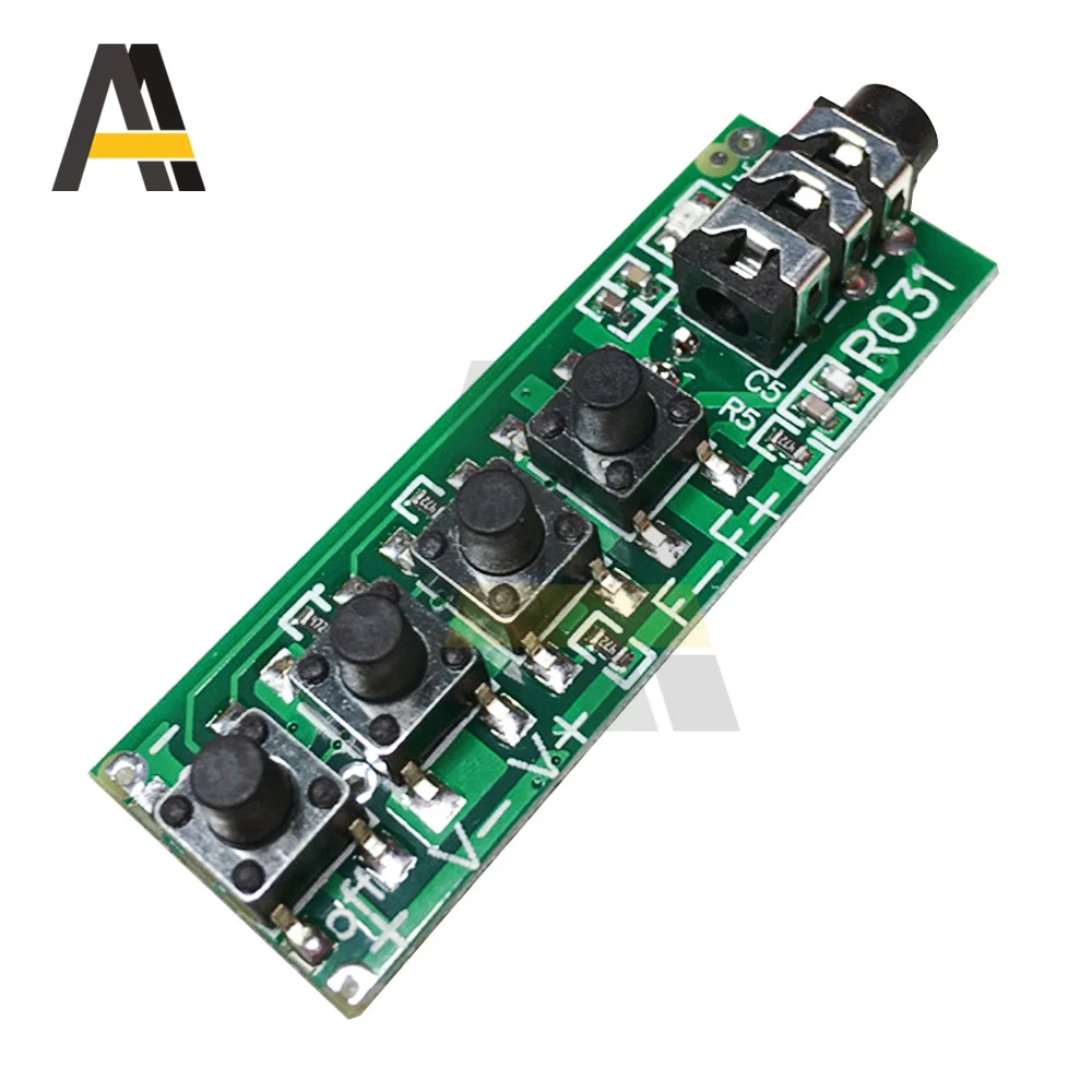 76MHz-108MHz Dual Channel Stereo FM Radio Module DC2.8V to 12V 24mA FM ...