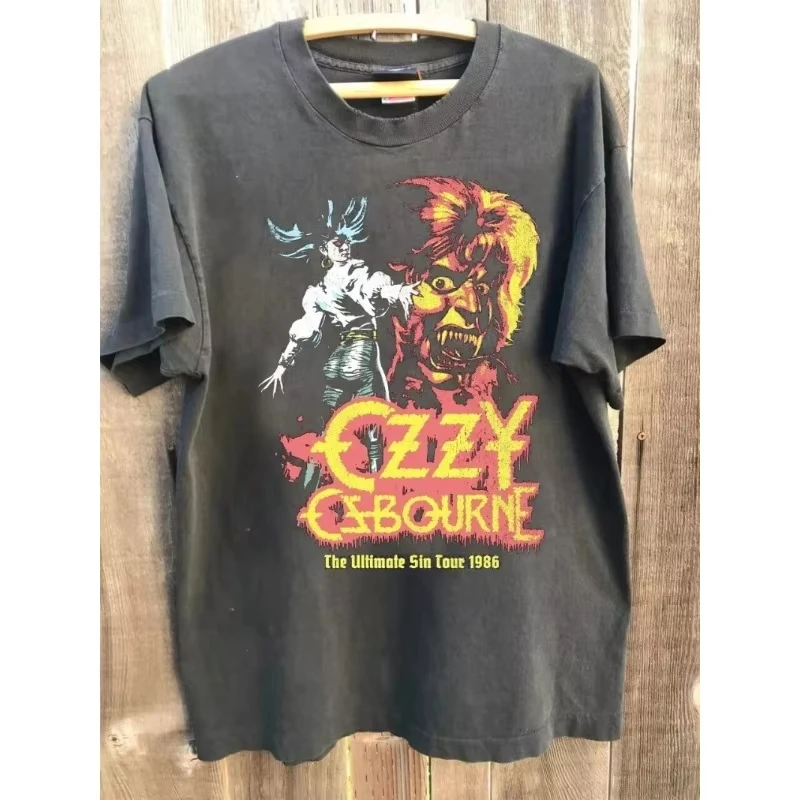 Ultimate Oz Osborne Men's Cotton T-shirt Spring/Summer New Product ...