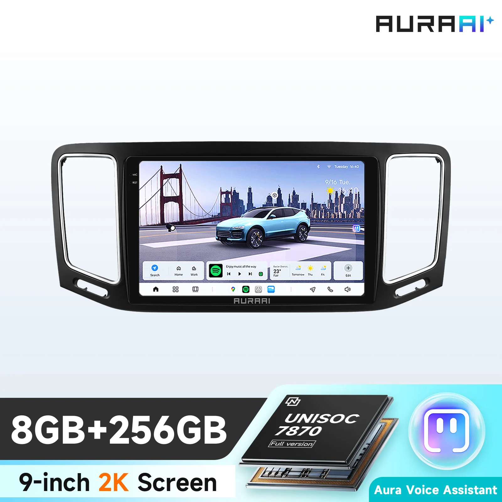 AURAAI X100 Android Car Intelligent Screen for Volkswagen Sharan 7N ...
