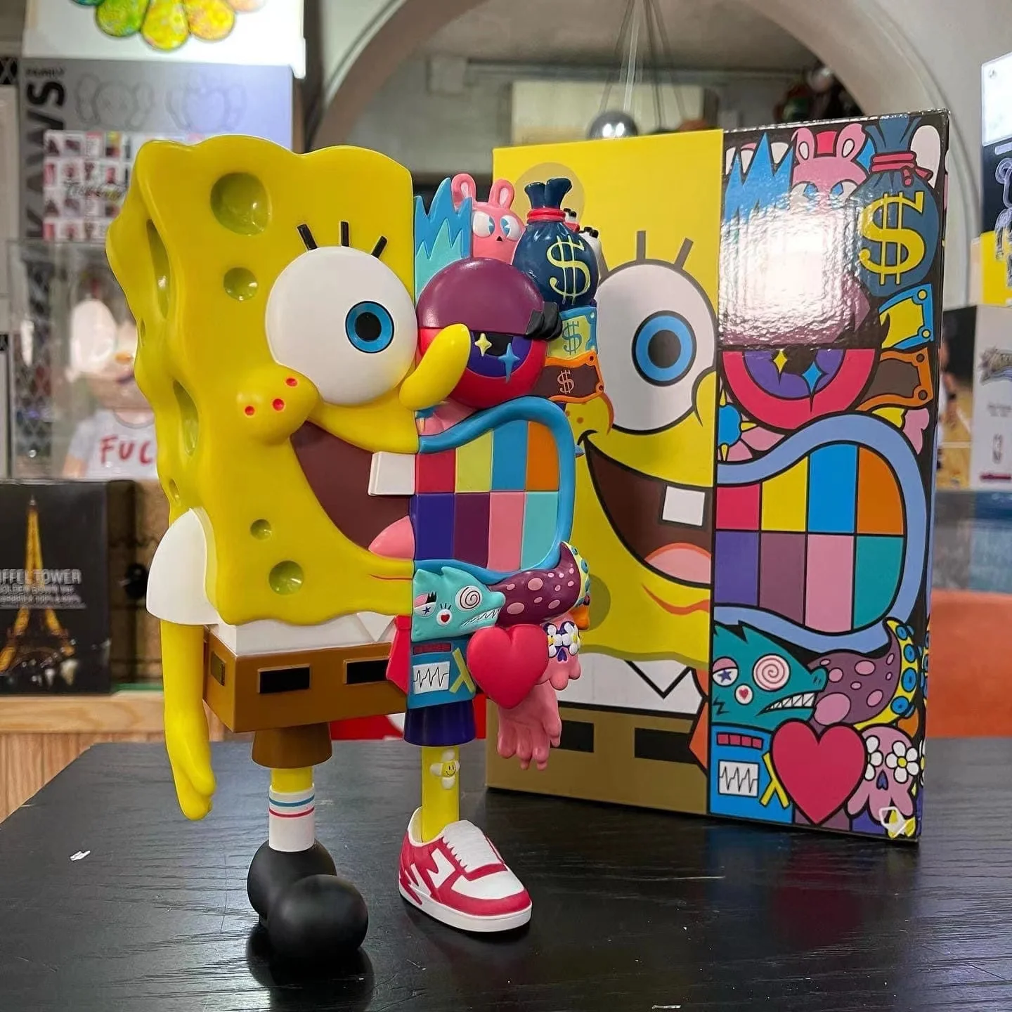 Figura de acción Original Toyqube X Vexx Spongbob Squarepants, modelo ...