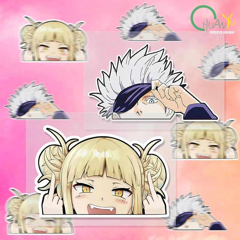 Cartoon-Car-Sticker-for-Himiko-Toga-My-Hero-Academia-Peeker-Peek-Anime ...