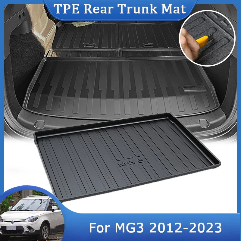 For-MG3-MG-3-MK2-2012-2023-TPE-Rear-Trunk-Mat-Storage-Floor-Tray-Pad ...