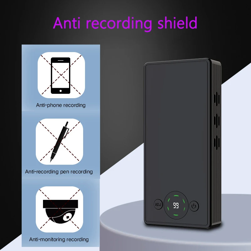 F10 Anti Recording Shield Conversation Jammer Anti Leakage Monitor ...