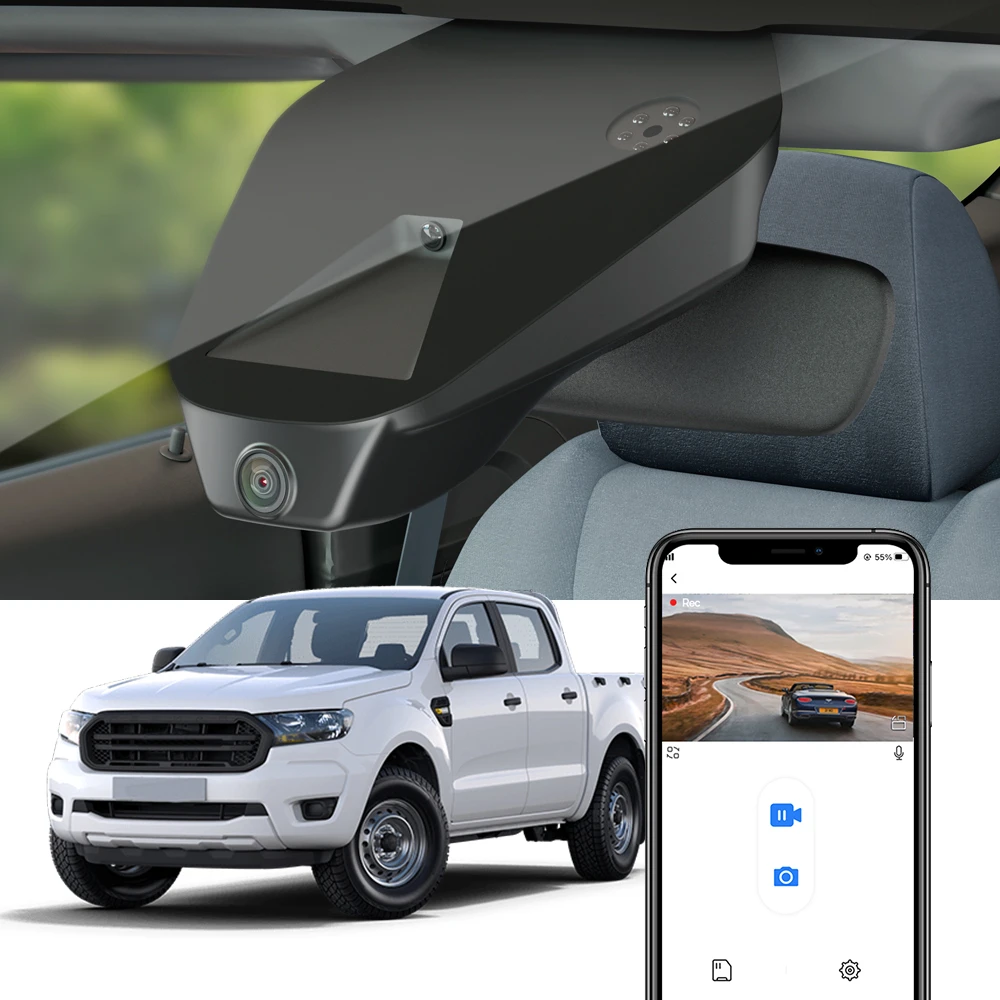 Dashcam For Ford Ranger 2019 2020 2021 2022,fitcamx 4k Camera For ...