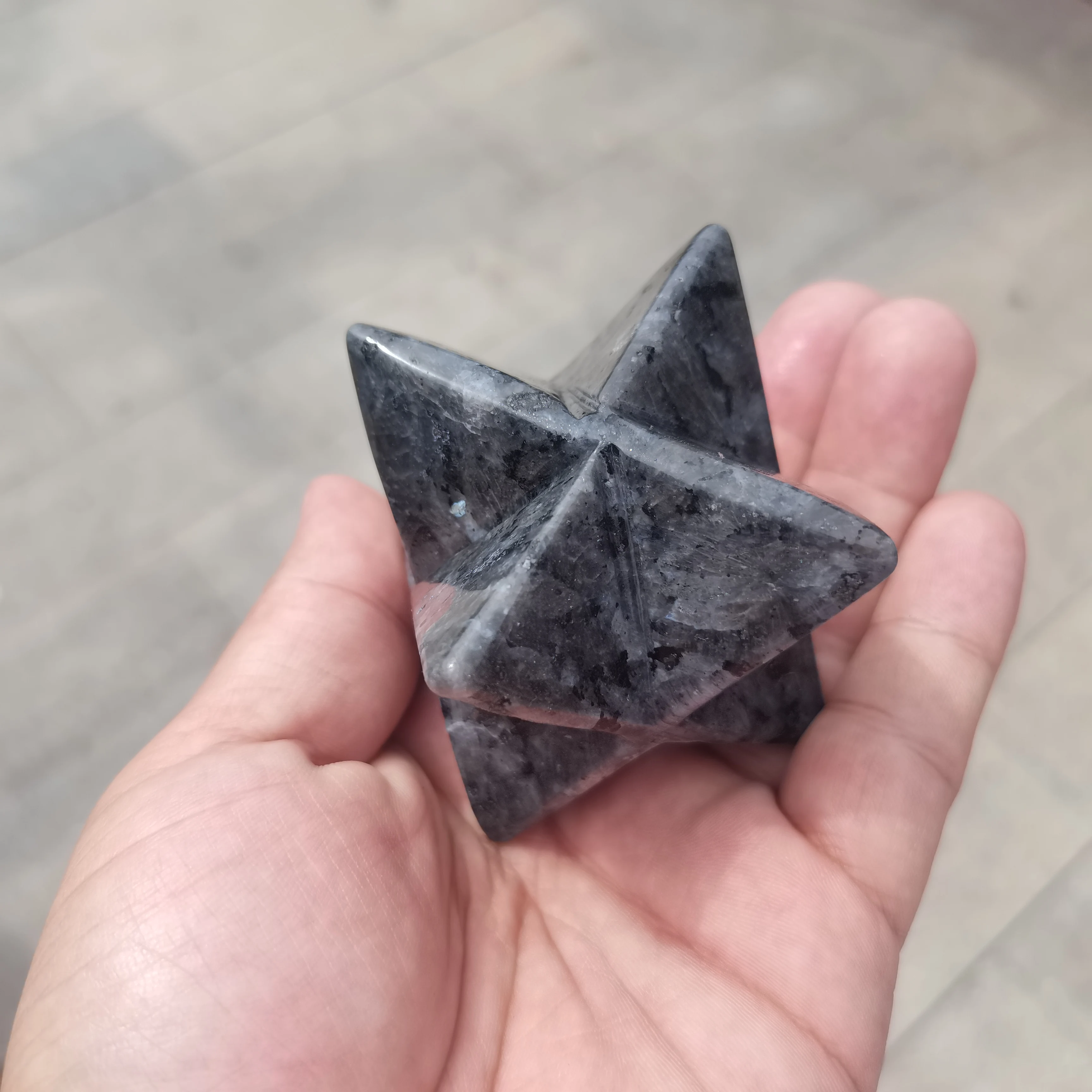 6cm-Natural-Blue-amphibolite-merkaba-Star-Merkaba-Carved-Crystal ...
