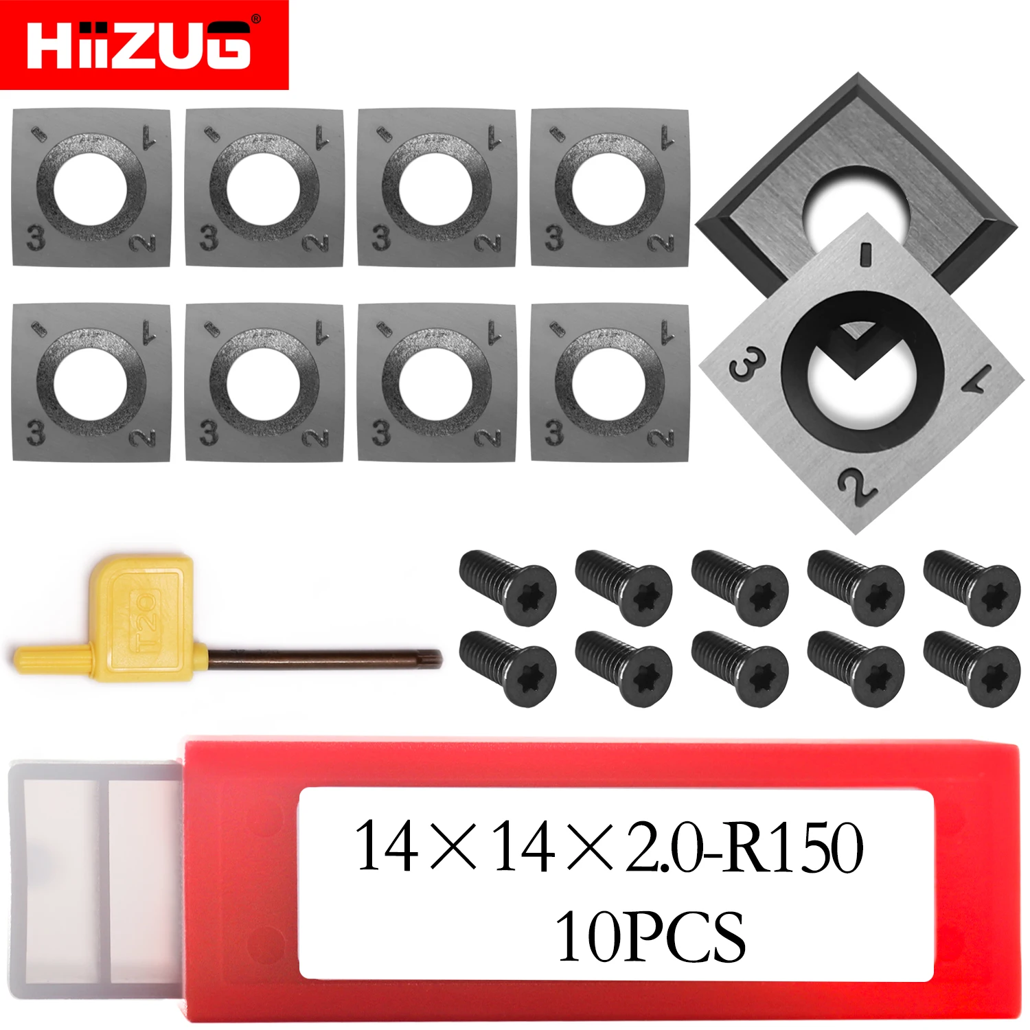 14mm-with-Radius-Square-Planer-Carbide-Inserts-Blades-for-Spiral ...