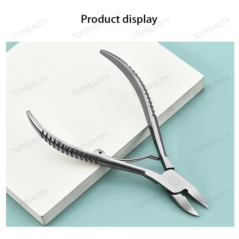 Fingernail-Toenail-Cuticle-Nipper-Trimming-Stainless-Steel-Nail-Clipper ...