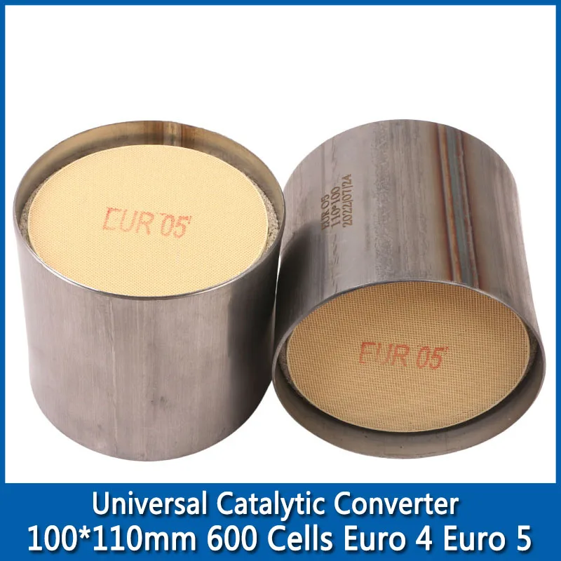 100-110mm-Universal-Catalytic-Converter-Euro-4-Euro-5-600-Cells-Car ...