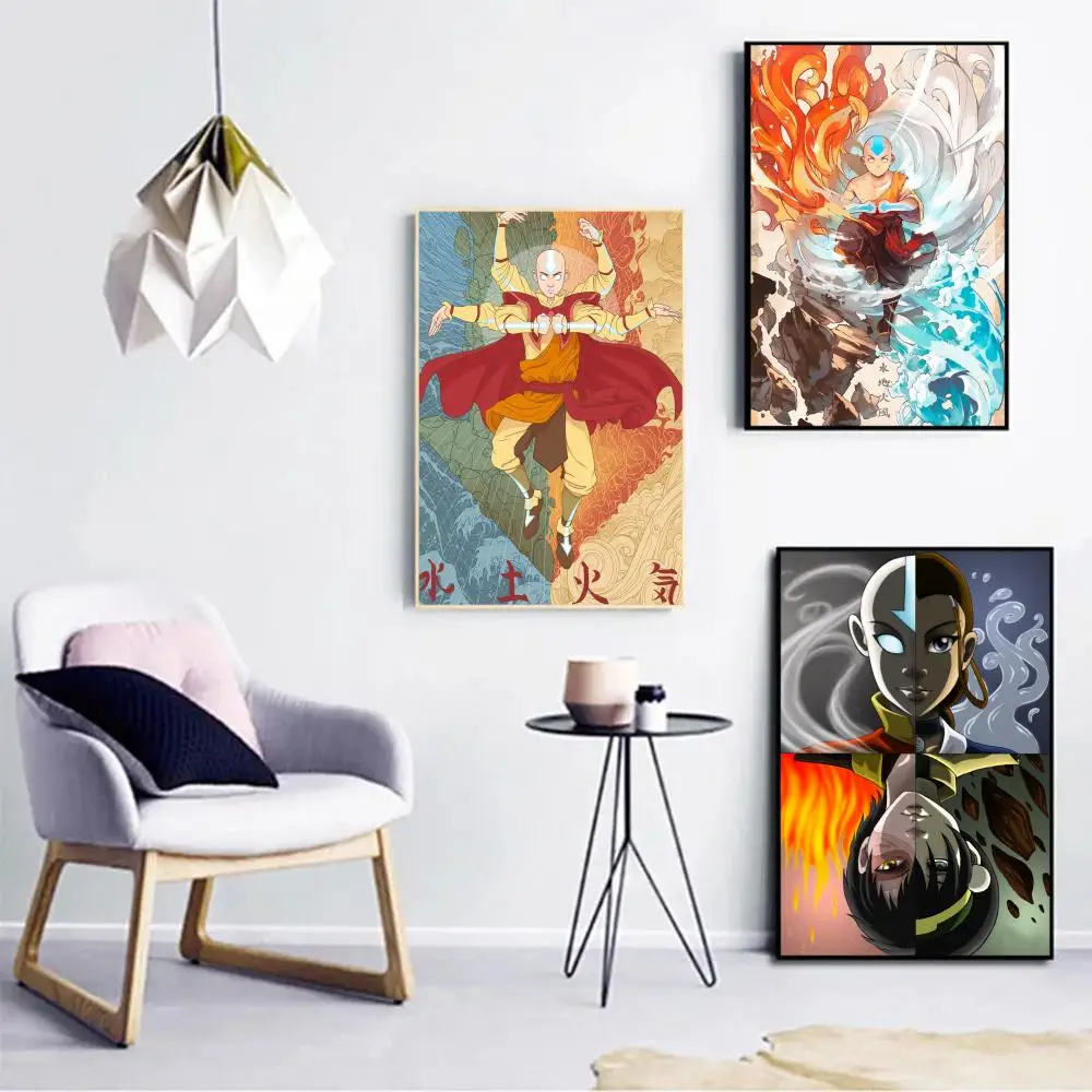 Avatar-The-Last-Airbender-Poster-Self-adhesive-Art-Poster-Whitepaper ...