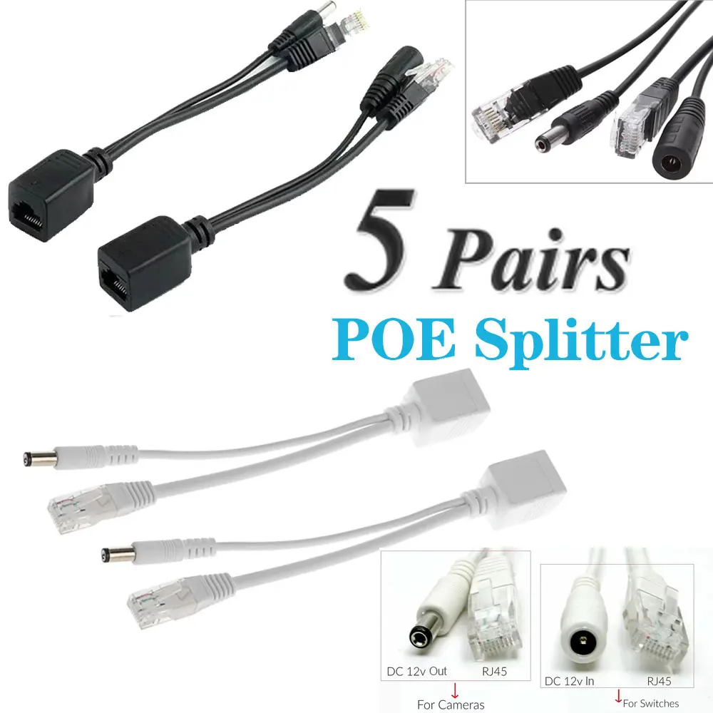 48V-to-12V-POE-Spliter-Waterprrof-With-Video-And-Power-Adapter-Cable ...