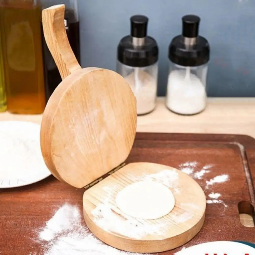 Handmade-Dumpling-Press-Dumpling-Wrapper-Skin-Making-Mold-Solid-Wood ...