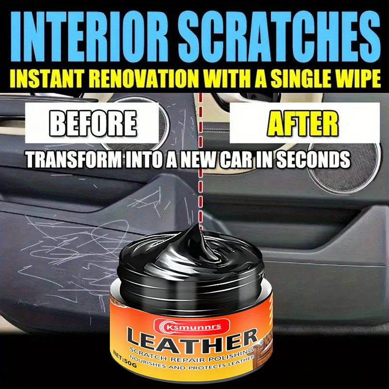 Scratch Remover & Interior/Exterior Repair Wax - Plastic Black Gloss ...