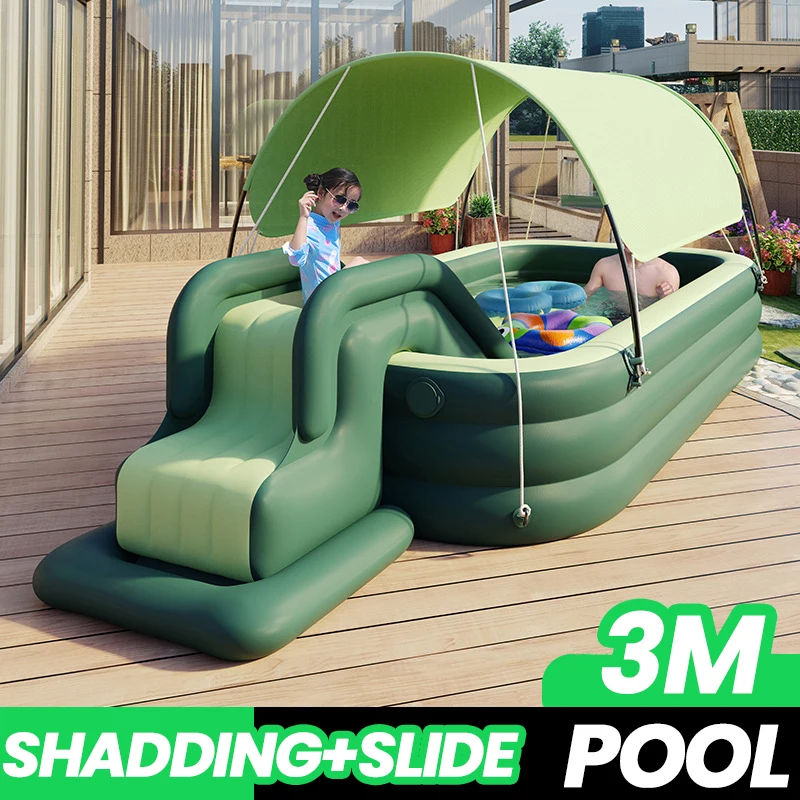 3M-Summer-Inflatable-Swimming-Pool-Superlarge-Pools-for-Family-with ...