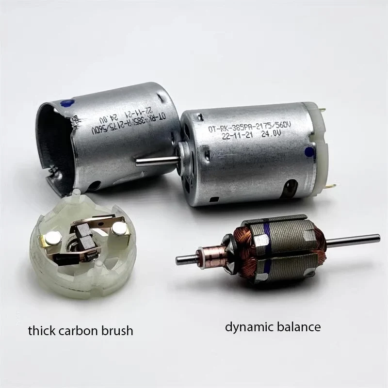 Carbon Brushes For Electric Motor RS365 DC Motor 12V-24V 18V 17500RPM ...