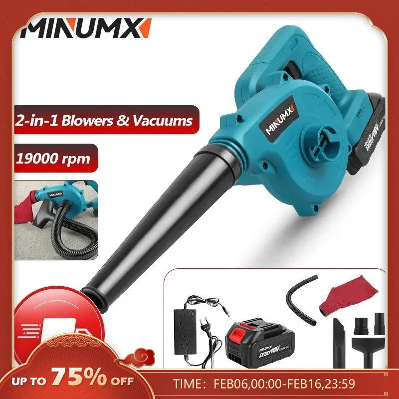 MINUMX-2-In-1-Cordless-Electric-Air-Blower-Clean-Vacuum-Cleaner ...