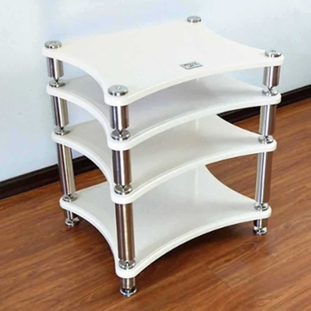 Solid wood hifi amplifier rack audio amplifier CD cabinet speaker audio ...