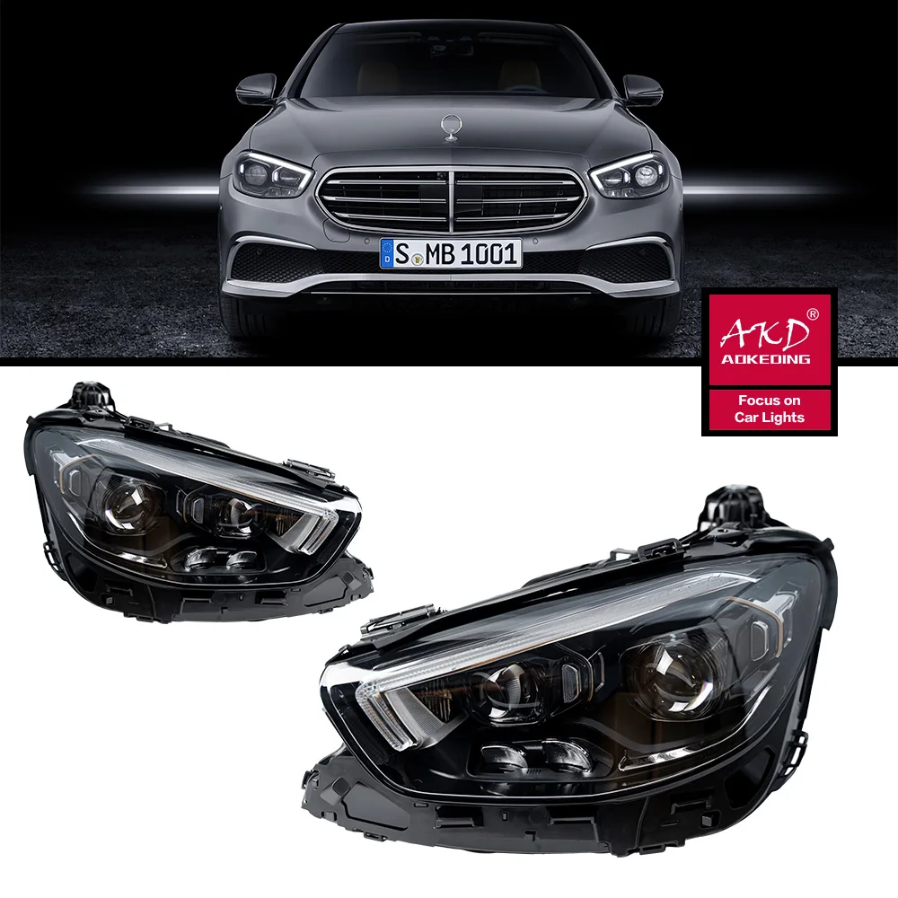 Headlight-For-16-22-E-Class-W213-E200-E300-Head-Lights-LCI-Multibeam ...