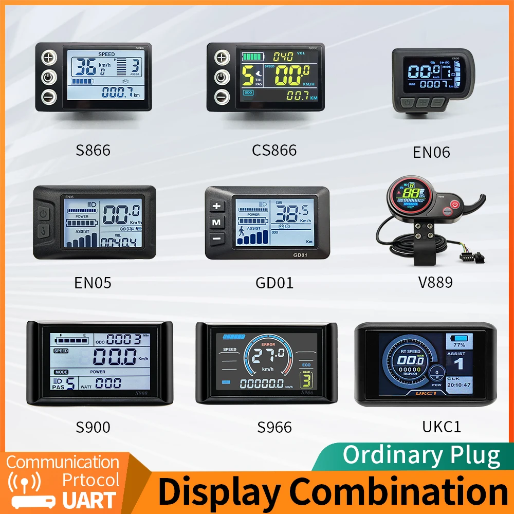 Ebike-JN-LCD-LED-Display-24V-36V-48V-52V-S866-S900-V889-GD01-UKC1-Color ...