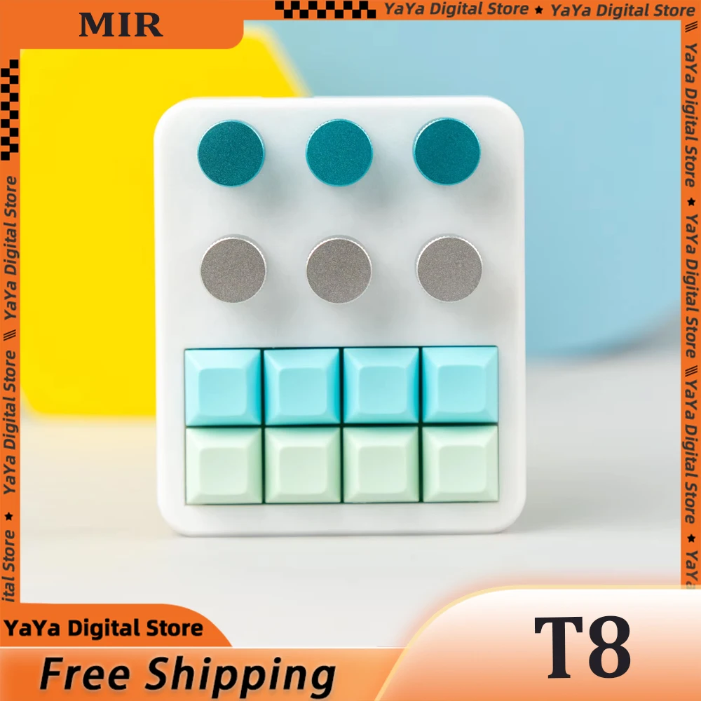 Mir T8+6 Numeric Wired Mini Keypad T8 Designers Custom Oled Keypad ...