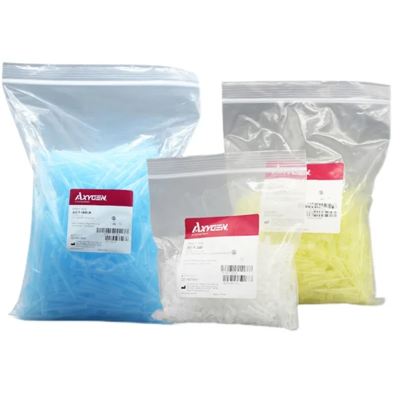 1000pcs-Axygen-10-200-1000uL-Universal-Fit-Pipet-Tip-Bevelled-White ...