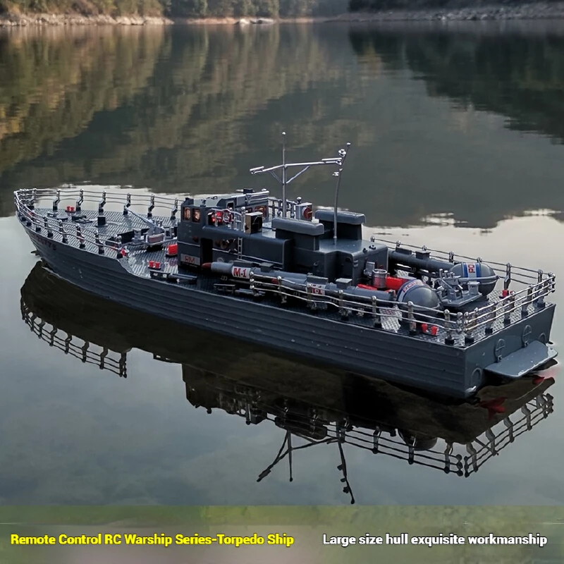 New Remote-Controlled Warship Large Submersible Rc Electric Speedboat ...