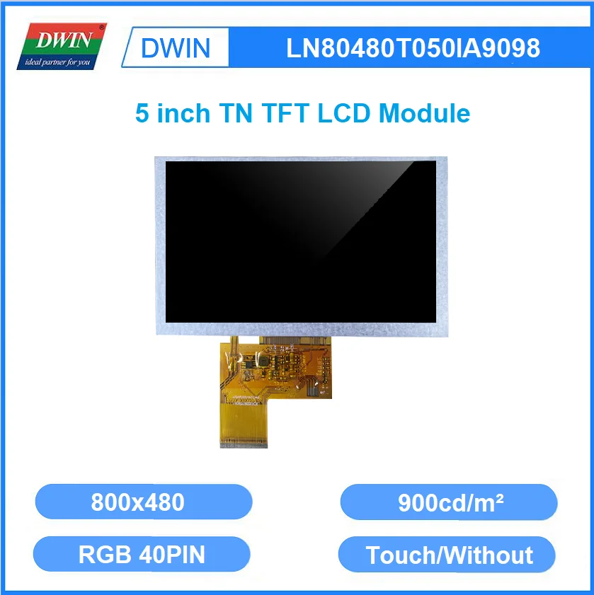 DWIN-5-Inch-High-Brightness-RGB-24bit-TFT-LCD-Monitor-Air-Bonding ...