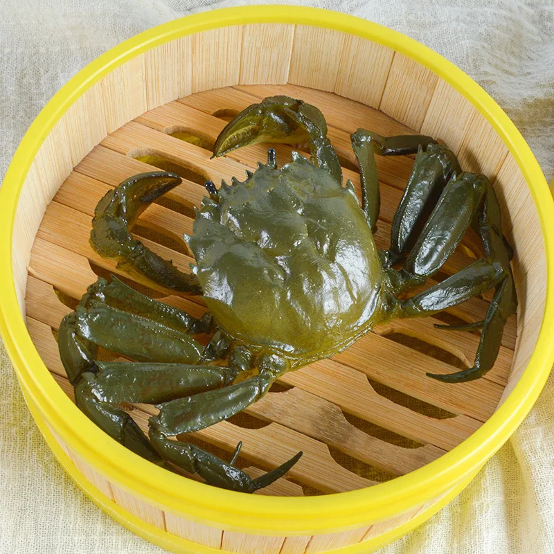 Simulation-Seafood-Realistic-Hairy-Crabs-Model-Fake-Food-Artificial-PVC ...