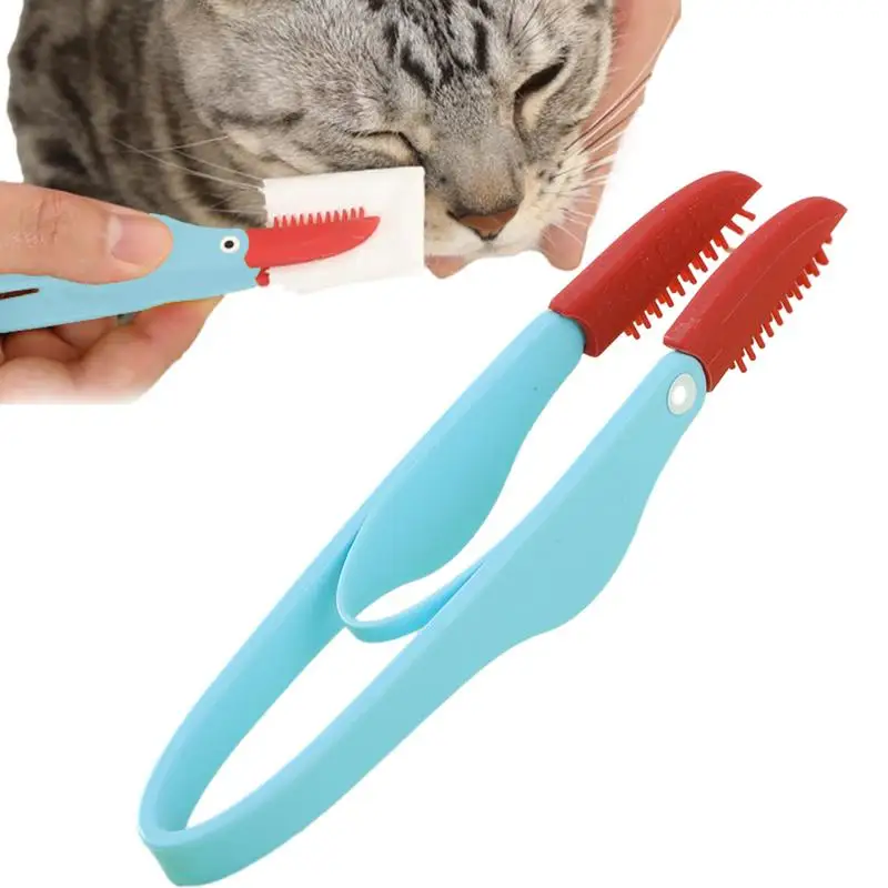 Dog-Eye-Comb-Silicone-Brush-Head-Pet-Comb-For-Tear-Stains-With-Anti ...