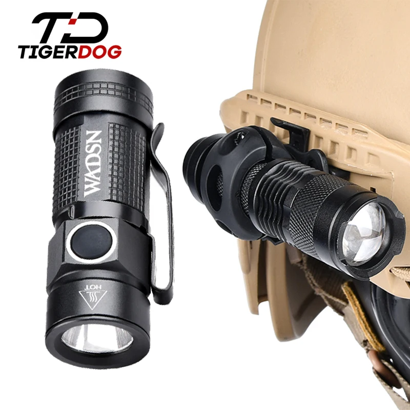 Tactical-Helmet-Light-Military-Fast-Telescopic-Zoom-Flashlight-Airsoft ...