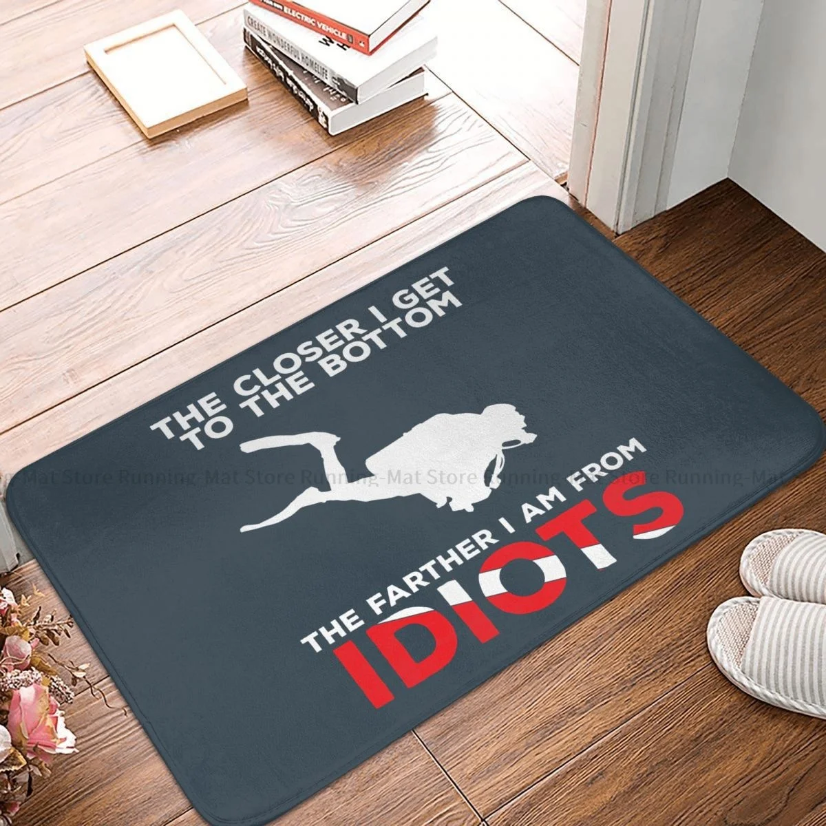 Dive-Scuba-Diving-Non-slip-Doormat-Living-Room-Mat-The-Closer-I-Get-To ...