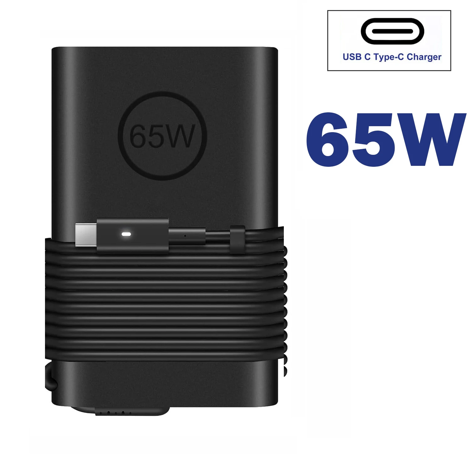 USB-tipo-C-carregador-adaptador-port-til-65W-cabo-de-alimenta-o-para ...